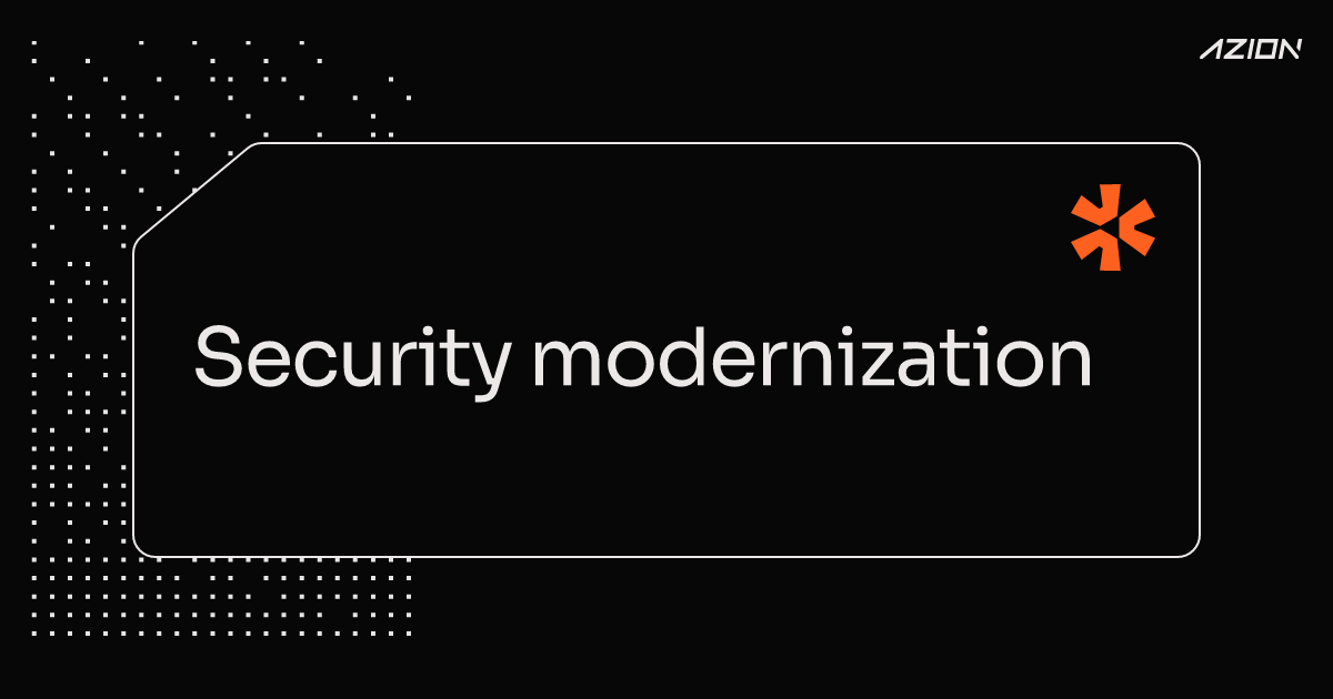 Security Modernization Azion